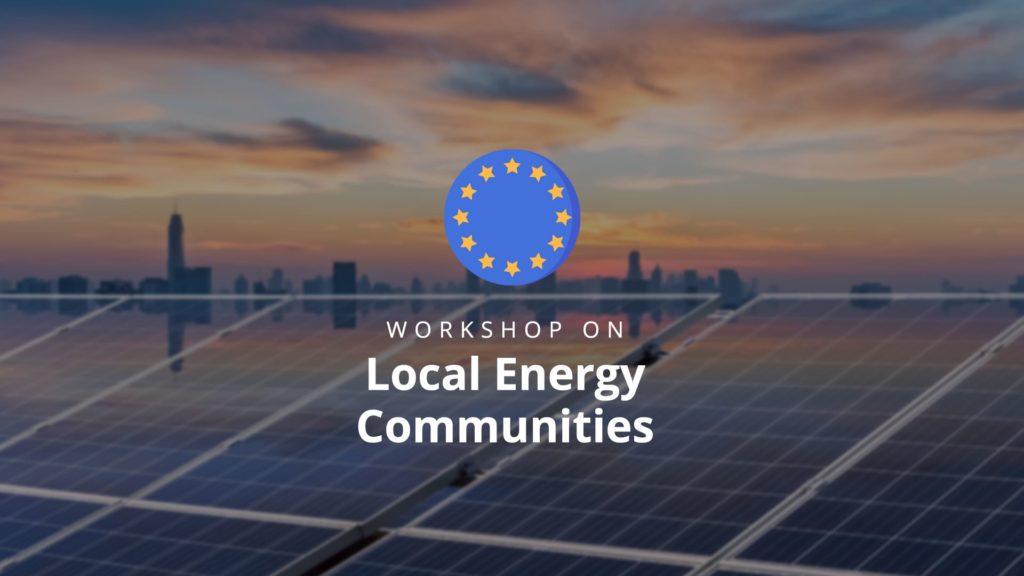 Workshop on Local Energy Communities – Exploring Research, Technologies ...